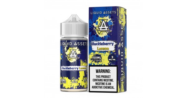 Liquid Assets - Huckleberry Lemon 100mL