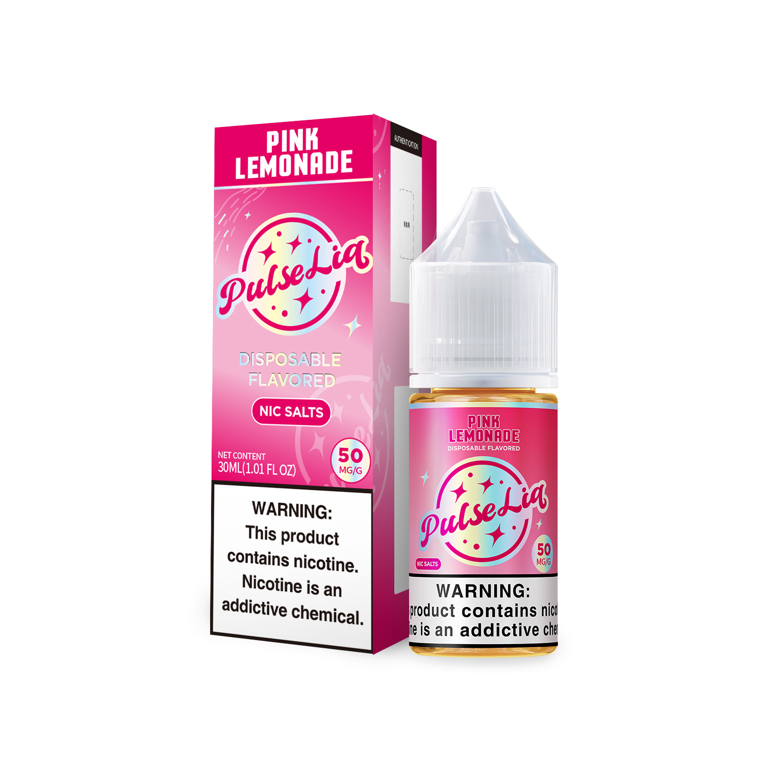 Pulse Liq Salt - Pink Lemonade 30mL, pulse disposable, geek bar