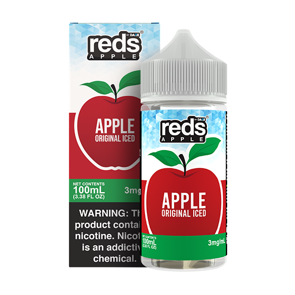 Reds Apple - Apple Original Iced 100mL, 7daze, daze, fusion