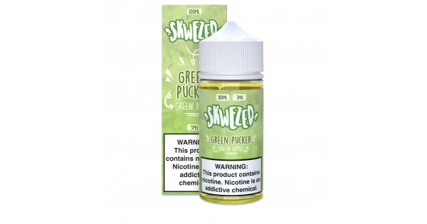 SKWEZED - Green Pucker 100mL, green apple