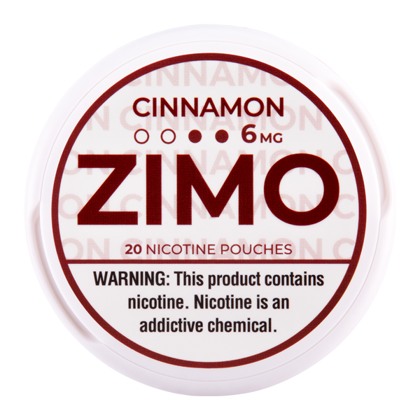 ZIMO Pouches 5pk - Cinnamon, nicotine pouch, nic pouch