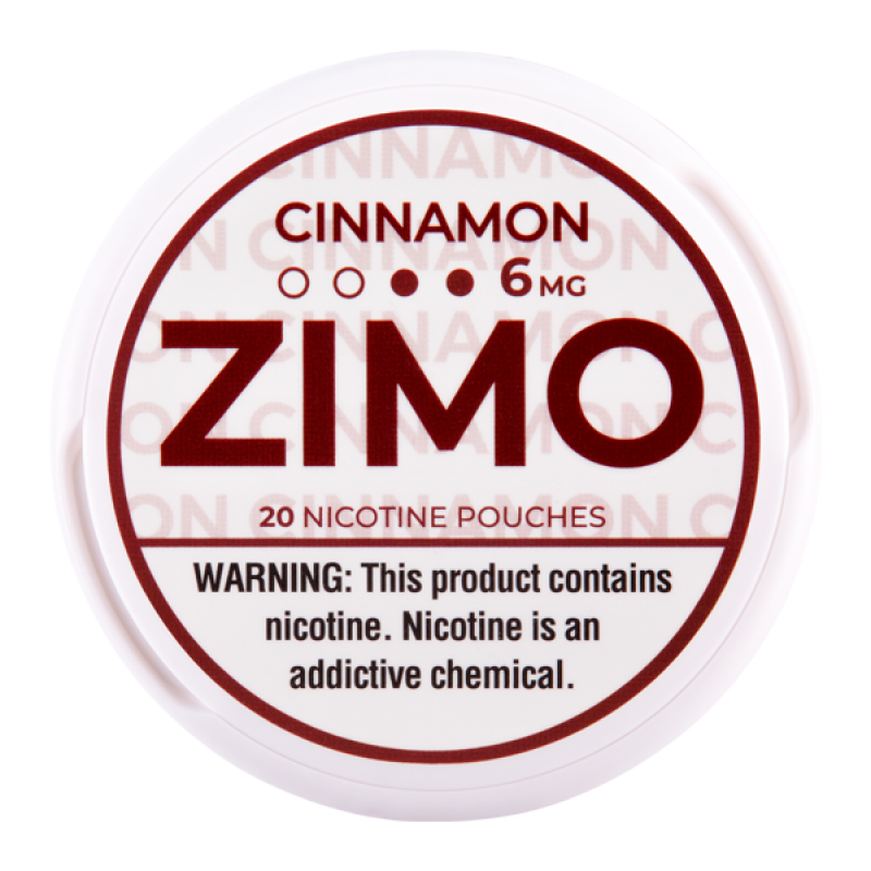 ZIMO Pouches 5pk - Cinnamon, nicotine pouch, nic pouch