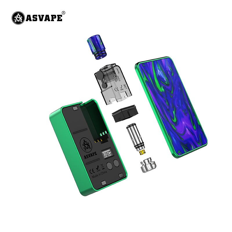 As\\Vape Micro Pod Kit, asvape, as vape, pod system, internal battery