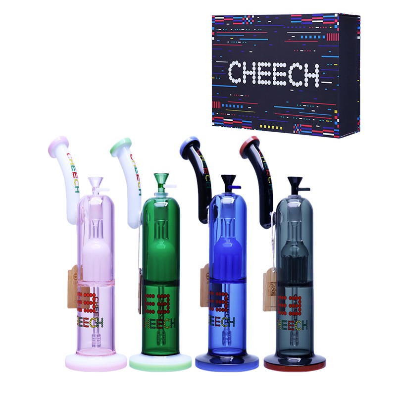 Cheech Glass 13" Pump & Play Water Pipe, ch-193, thc, dry herb, flower ...