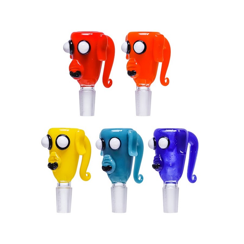 Cheech Glass 14mm Woof! Woof! Bowl, ch-bowl-110, thc, dry herb, flower ...