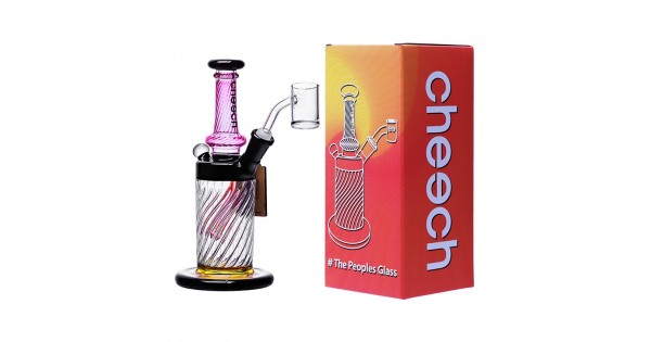 Cheech Glass 8" CHEECH Hypnotic Fumed Rig, ch-204, thc, dry herb ...