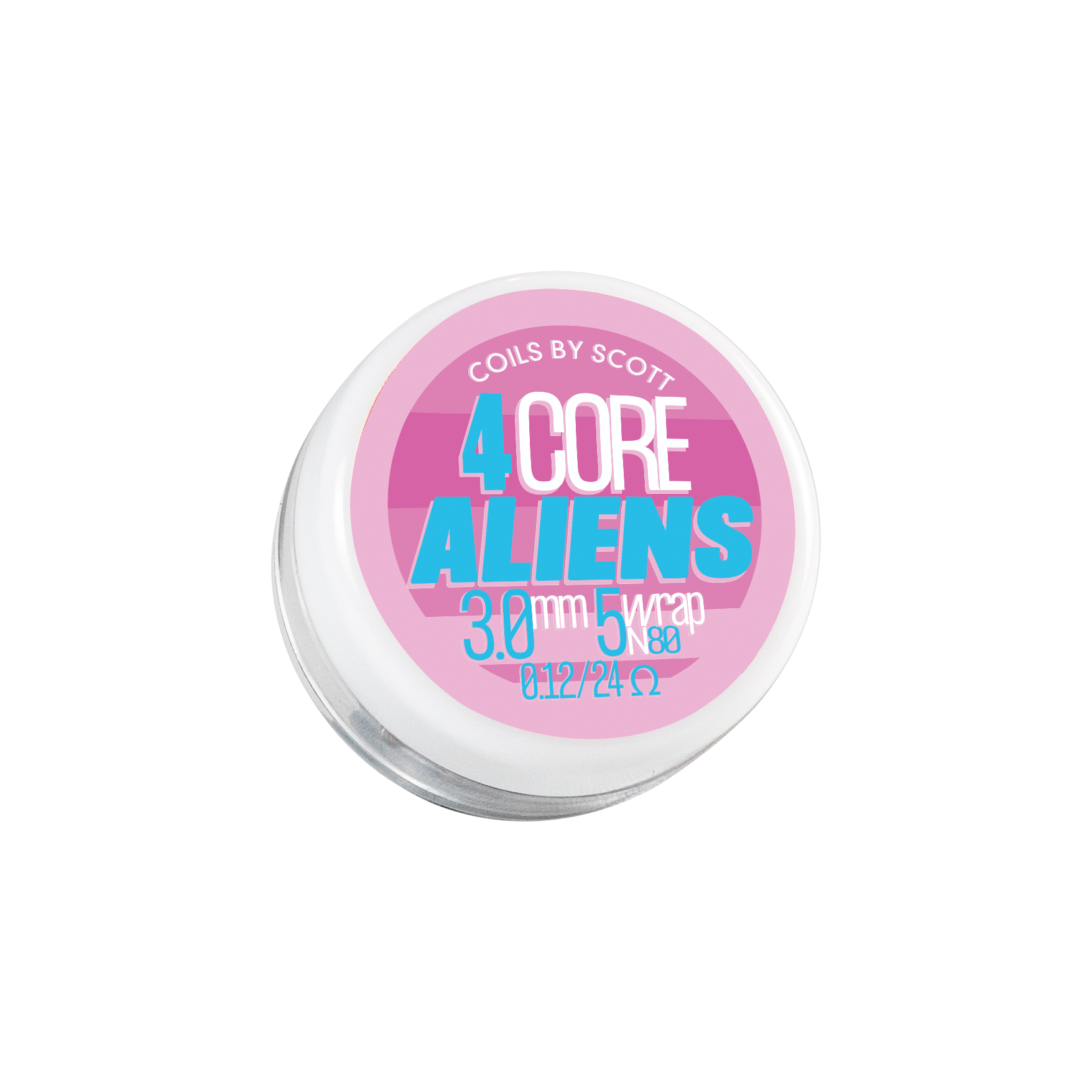 Alien Clapton 2pc Handmade Coils by Scott, pre-made coils, pre-built ...