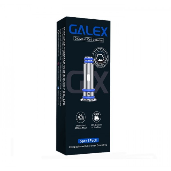 FreeMax GX Mesh Coils 5pk, galex kit, galex nano kit, galex pro, galex pod