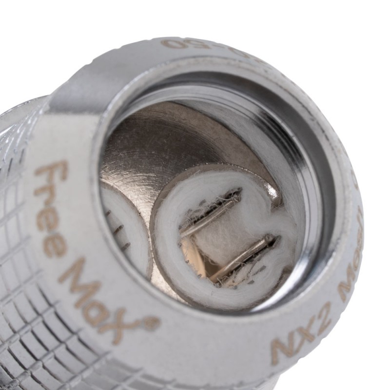 FreeMax X Mesh 5pk Coil Series - NX2 Mesh 0.5Ω, fm x mesh coil series