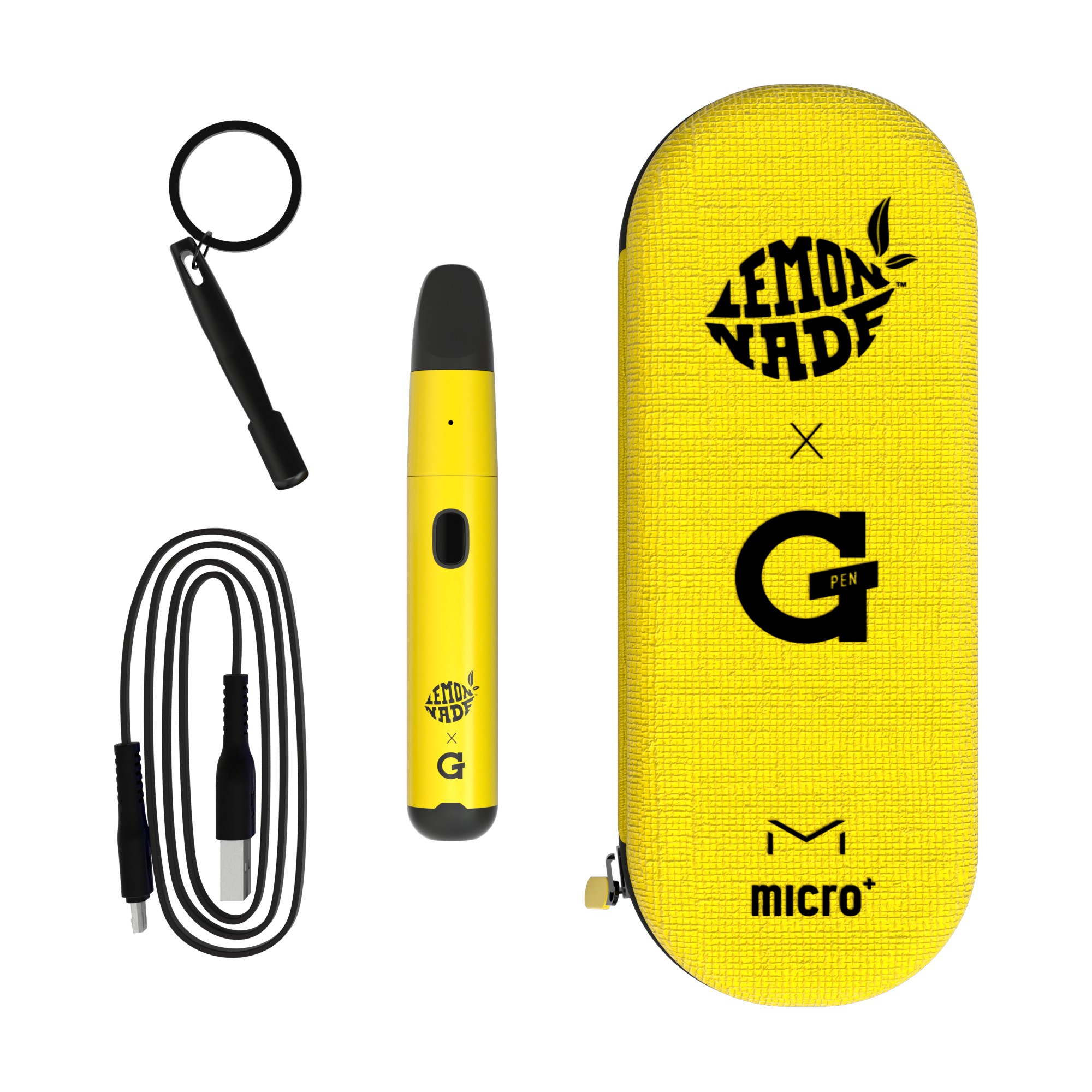 Lemonnade x G Pen Micro+ Vaporizer, gpen, micro plus, thc, , wax, dab ...