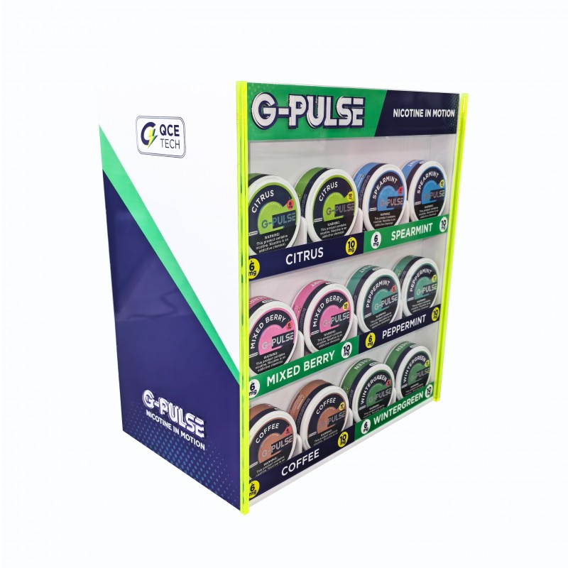 G-Pulse Pouches Pre-Filled Display 60CT, g-pulse pouches 5pk, nicotine ...