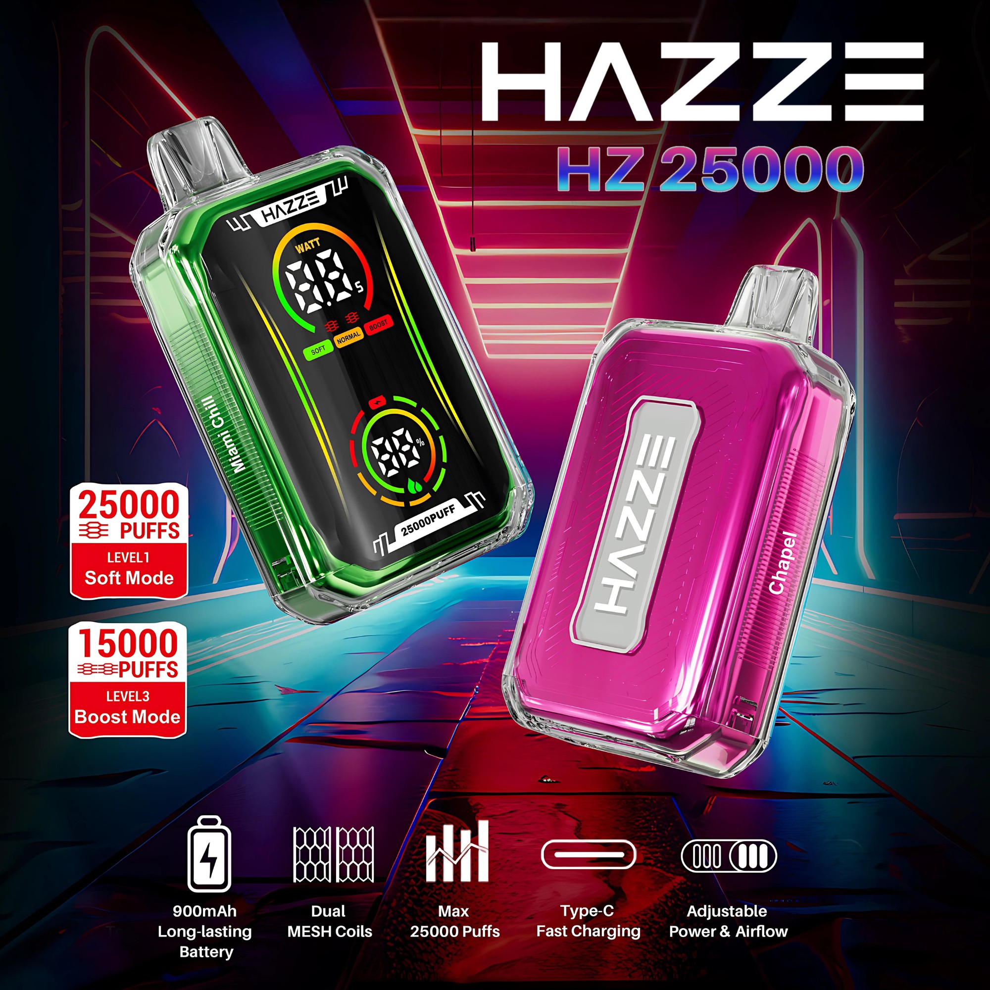 HAZZE HZ25000 Disposable 5%