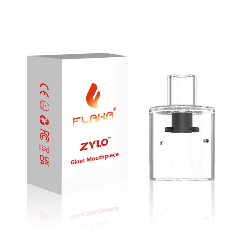 FLAKA Zylo Glass Mouthpiece by Hamilton, hamilton devices, zylo ...