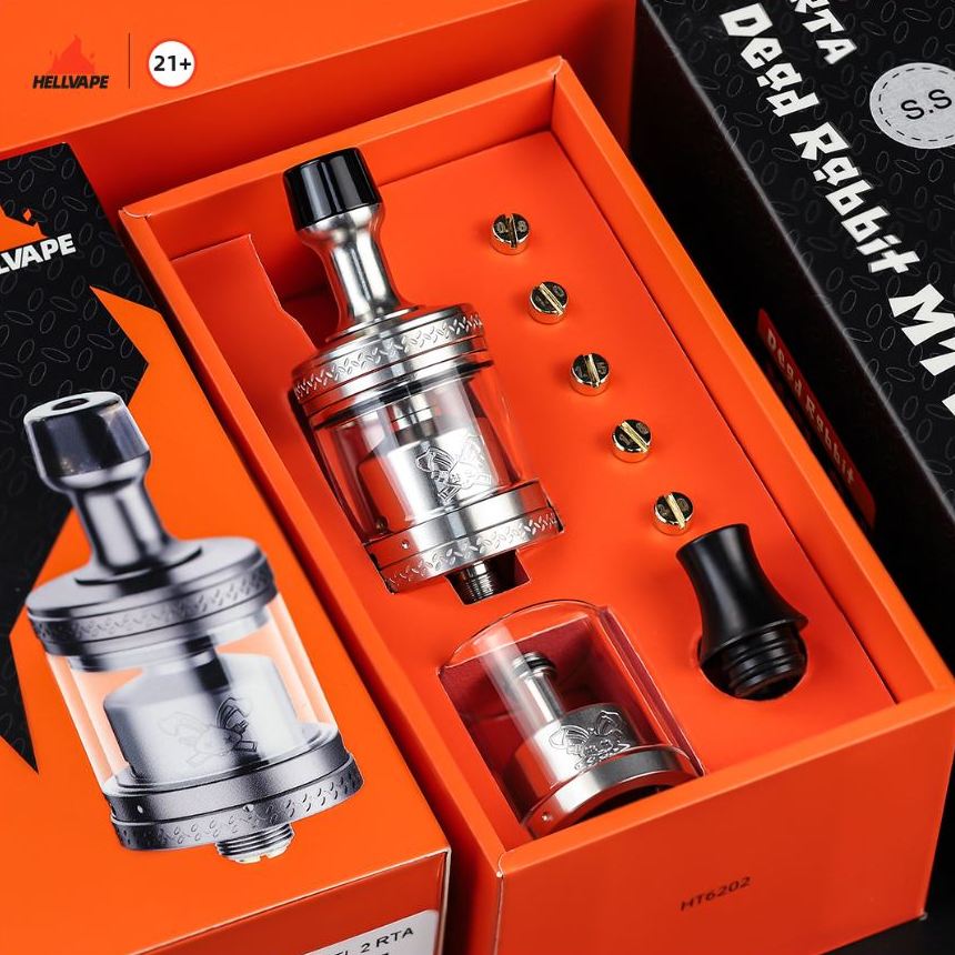 HellVape Dead Rabbit MTL 2 RTA, rebuildable, diy