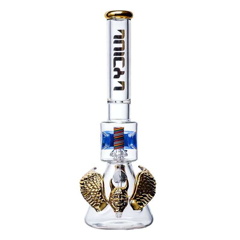 Juicy J Glass - Golden Devil LED Water Pipe, jj-021, thc, dry herb ...