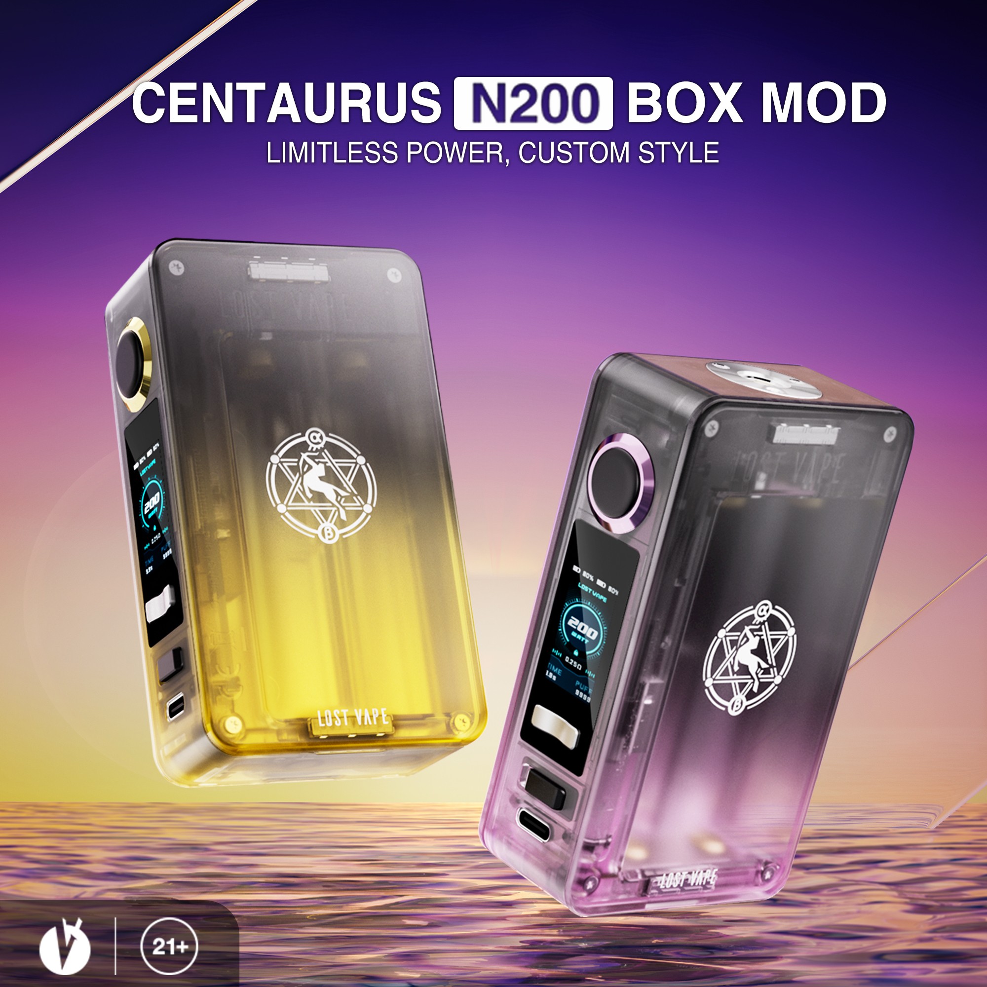 Lost Vape Centaurus N200 Box Mod, centaurus n200 kit