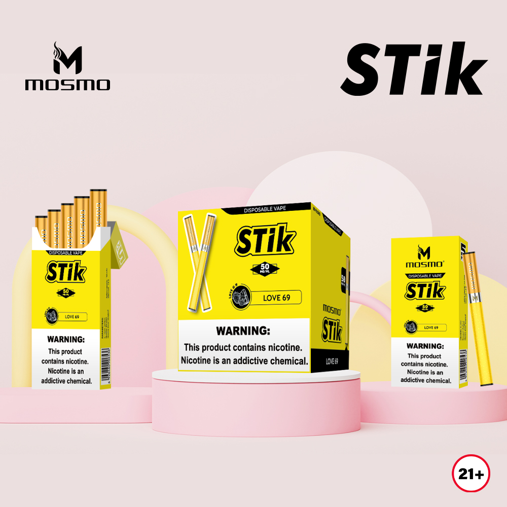 Mosmo STik 5pk Disposable 5%, mosmo stik disposable, i love these