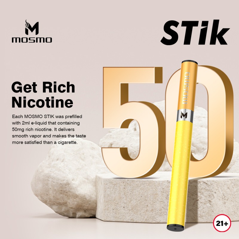 Mosmo STik 5pk Disposable 5%, mosmo stik disposable, i love these