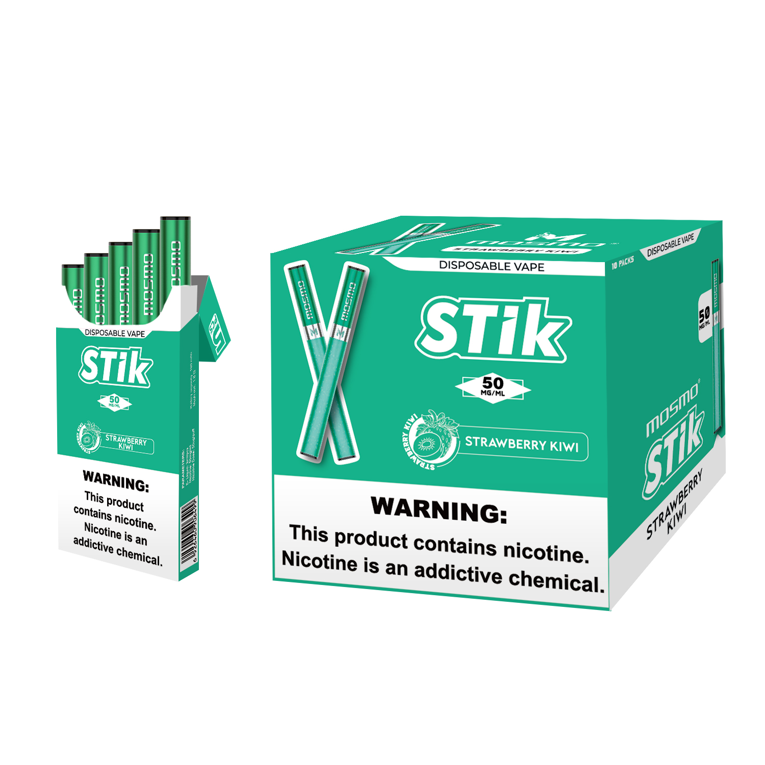 Mosmo STik 5pk Disposable 5%, mosmo stik disposable, i love these