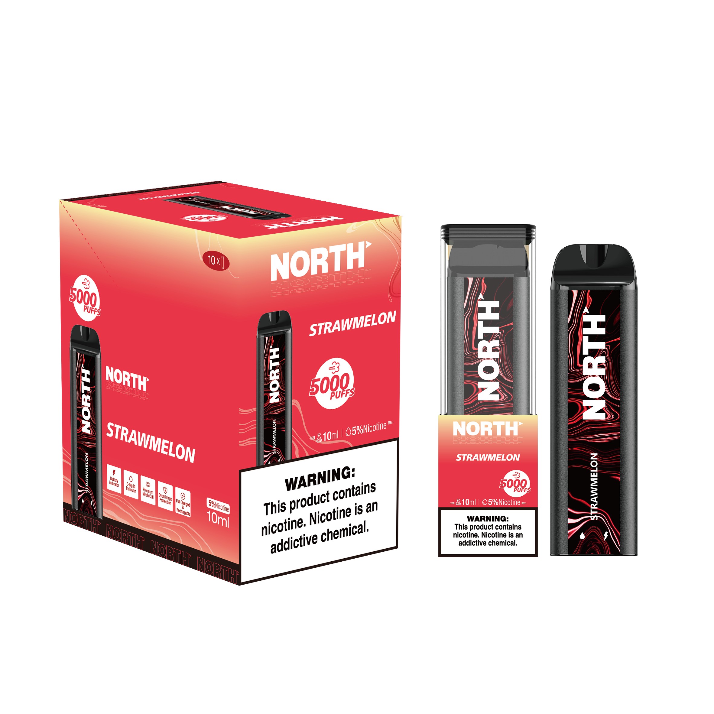 North 5000 Disposable 5%