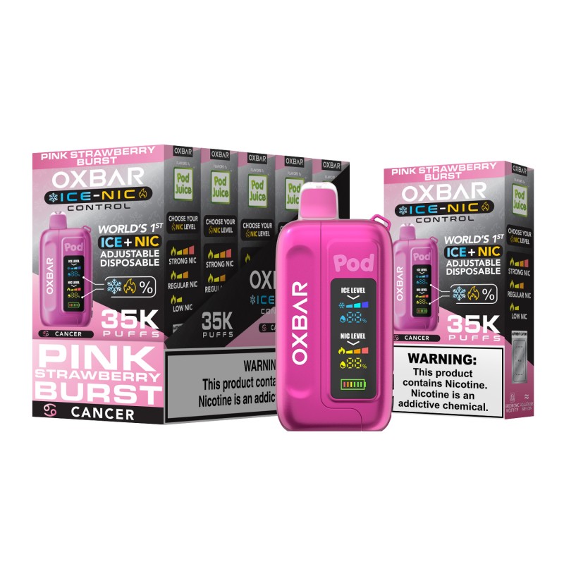 Pod Juice ICE-NIC Control 35K Disposable 5%, ice + nic control, ice+nic ...