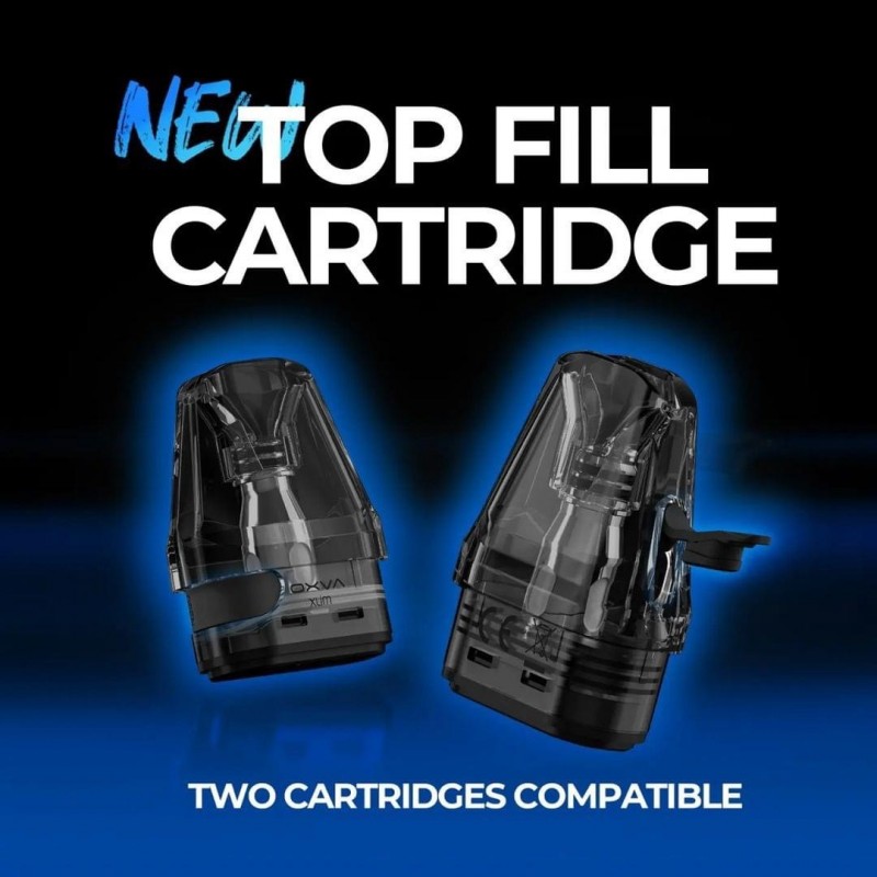 OXVA XLIM Top Fill Cartridges 3pk, xlim v3 cartridges, xlim series