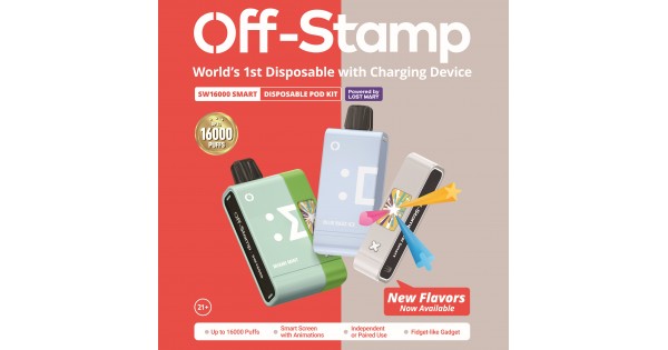 Off-Stamp SW16000 Disposable Smart Kit, lost mary, off-stamp sw16000 ...