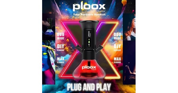 Ploox Hookah Nest X Duo, luxpodz, ploox x 15000 hookah disposable 5mg ...