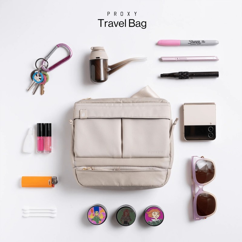 Puffco Proxy Travel Bag, thc, dry herb, flower, wax, dab, concentrates ...