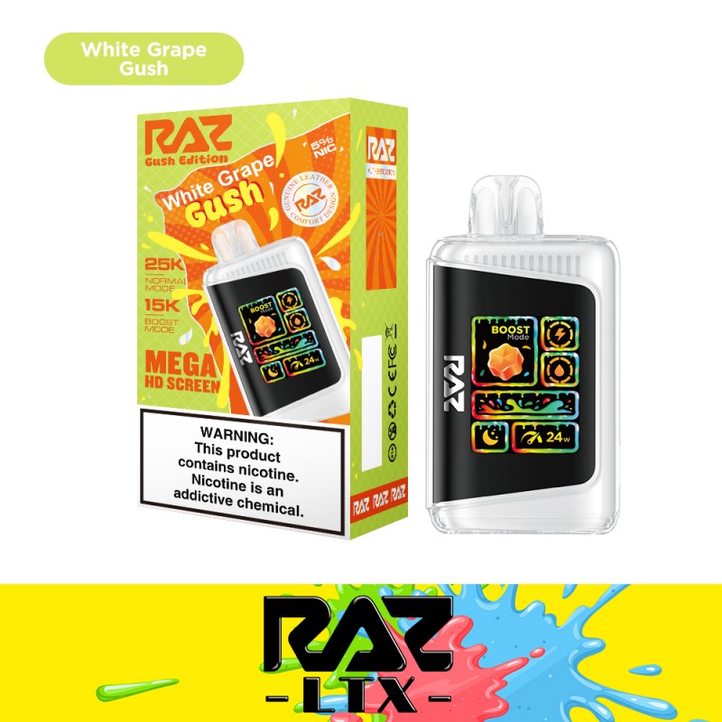 RAZ LTX 25K Disposable 5%, raz ltx25000, raz dc25000, raz dc25k, raz ...