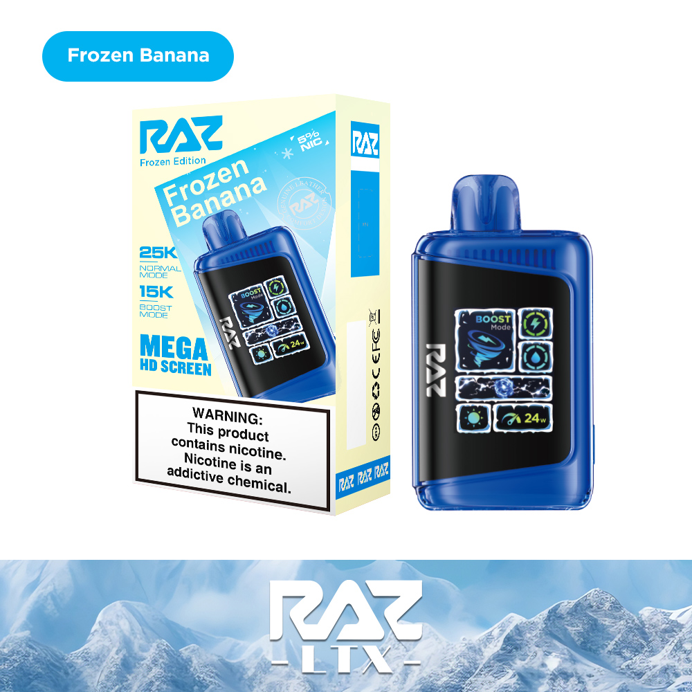 RAZ LTX 25K Disposable 5%, raz ltx25000, raz dc25000, raz dc25k, raz ...