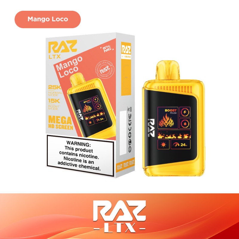 RAZ LTX 25K Disposable 5%, raz ltx25000, raz dc25000, raz dc25k, raz ...