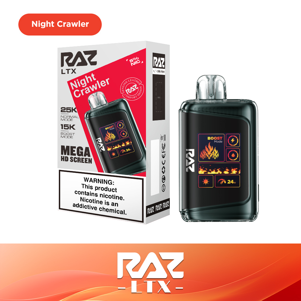 RAZ LTX 25K Disposable 5%, raz ltx25000, raz dc25000, raz dc25k, raz ...