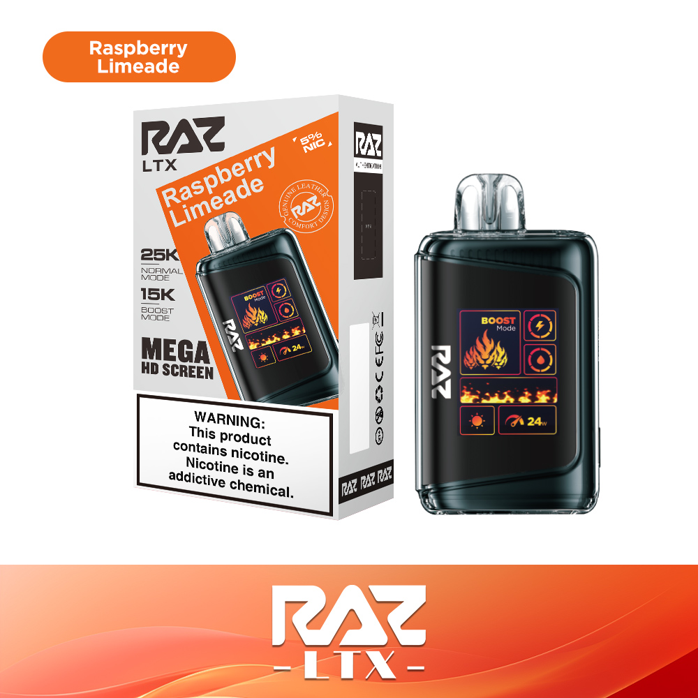 RAZ LTX 25K Disposable 5%, raz ltx25000, raz dc25000, raz dc25k, raz ...