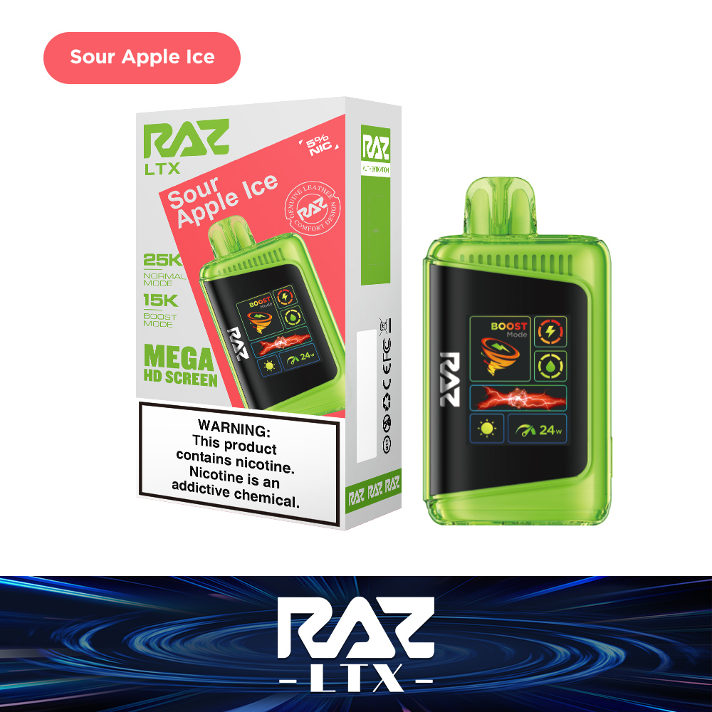 RAZ LTX 25K Disposable 5%, raz ltx25000, raz dc25000, raz dc25k, raz ...