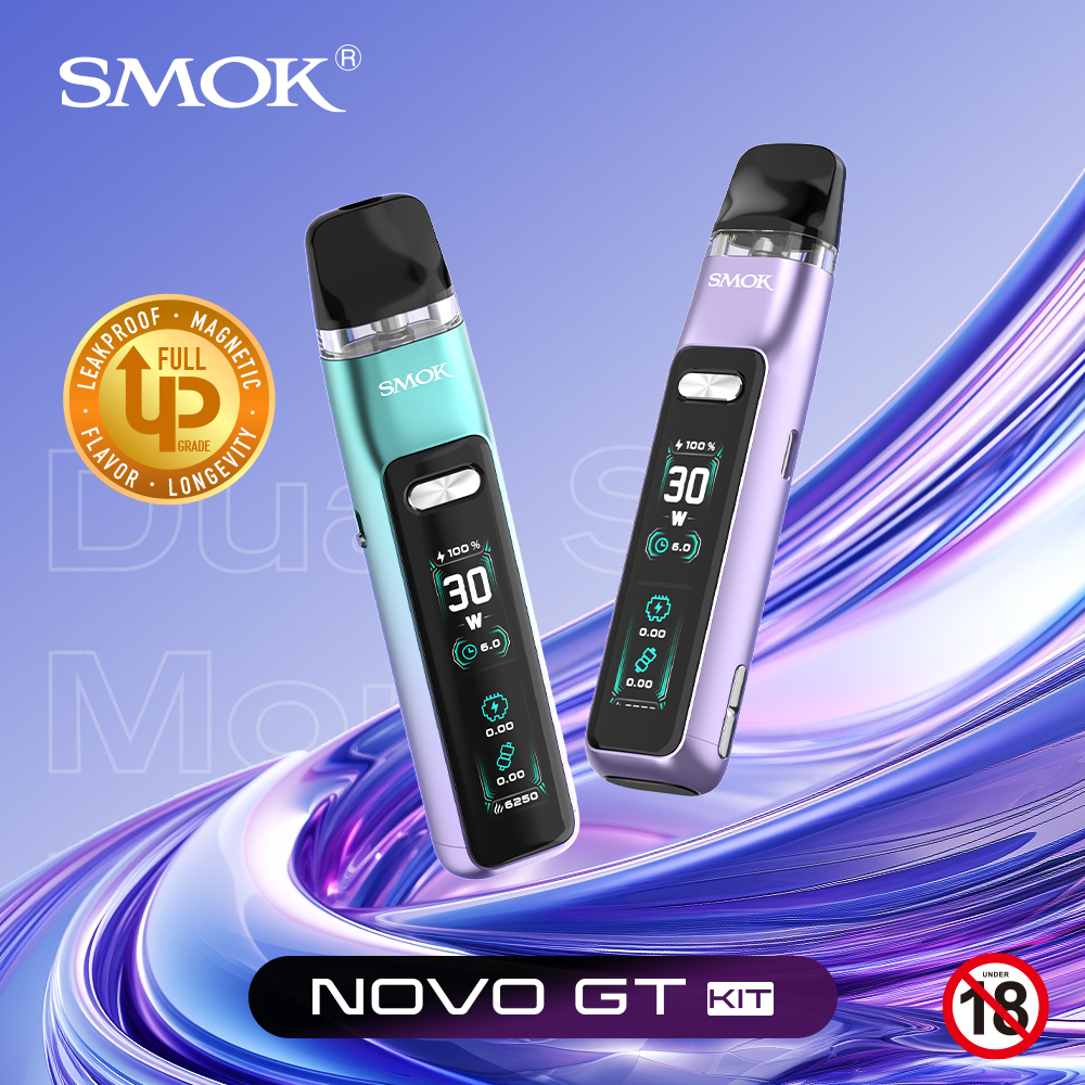 SmokTech Novo GT Kit, novo pod m cartridges, novo and novo 2 ...
