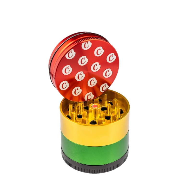 Santa Cruz Shredder x Cookies C-Bite Medium 4pc Grinder, thc, , dry ...