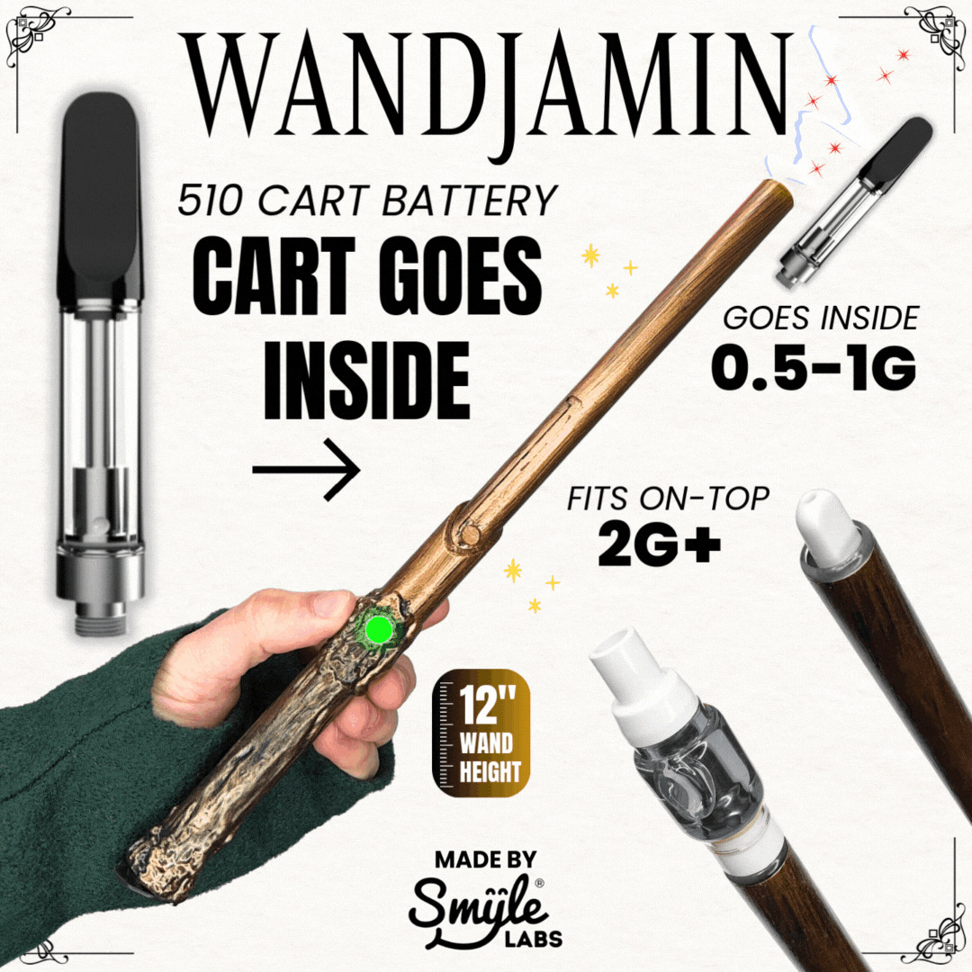 Wandjamin Cartridge Battery by Smyle Labs, thc, wax, dab, concentrates ...