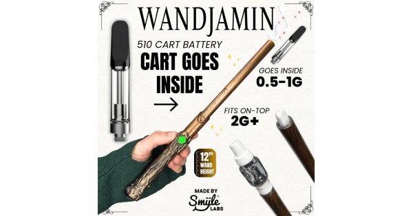 Wandjamin Cartridge Battery by Smyle Labs, thc, wax, dab, concentrates ...