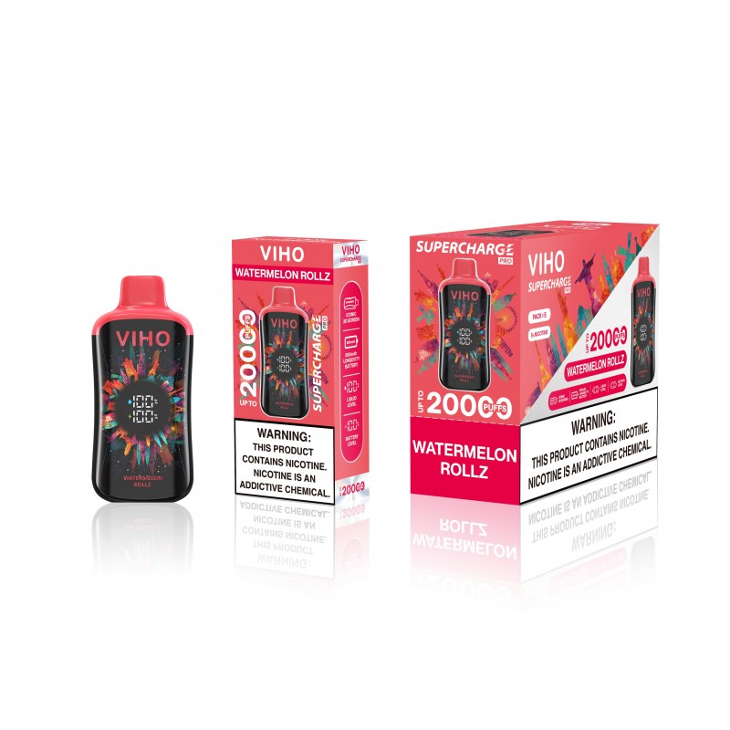VIHO Supercharge Pro 20K Disposable 5%