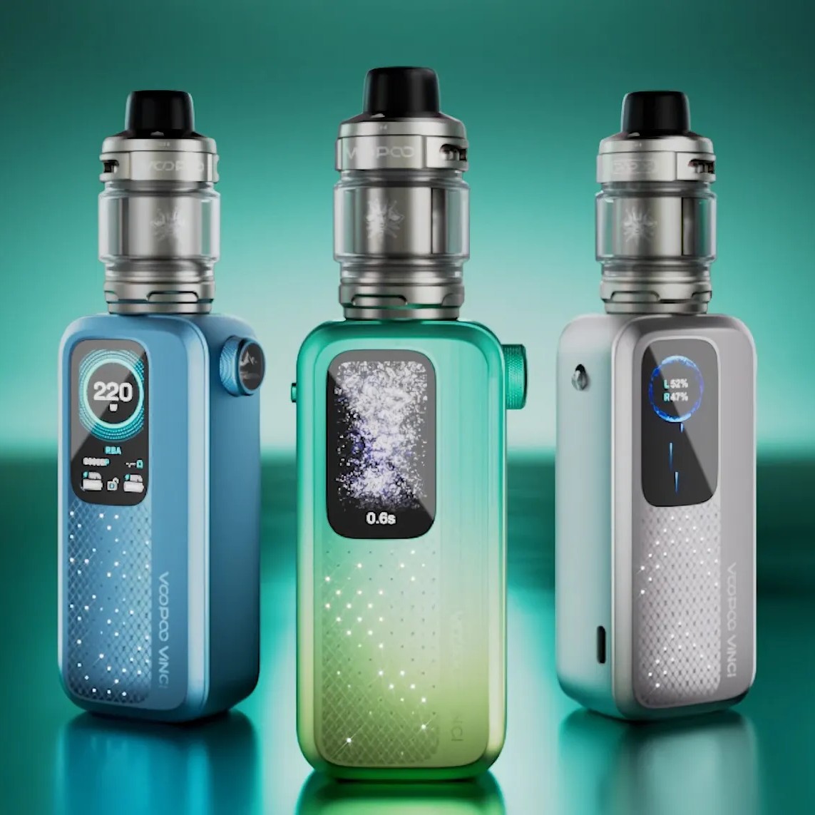 VooPoo Vinci Spark 220 Kit, spark220, uforce-x tank, pnp x coils 5pk ...