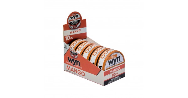 Wyn Pouches 5pk - Mango, nicotine pouch, nic pouch