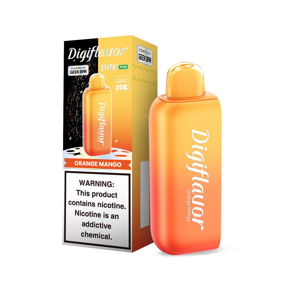 Digi Flavor BRK Pod Disposable 5%, digiflavor, breakaway style device