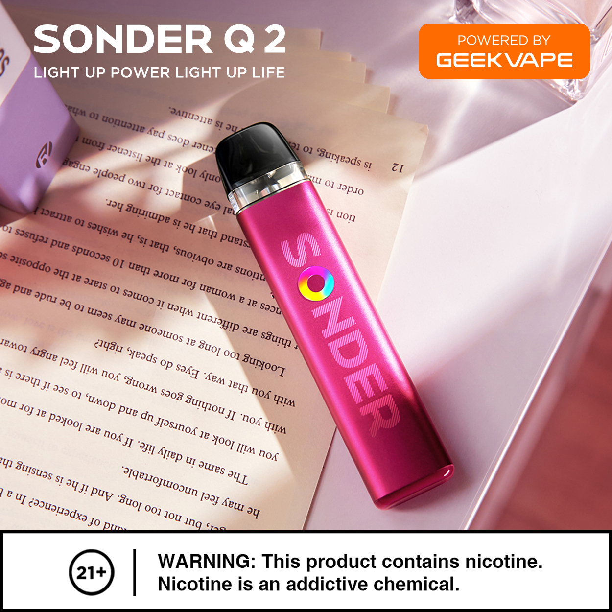 GeekVape Sonder Q 2 Kit, sonder q2 kit, q series cartridges, q series kits